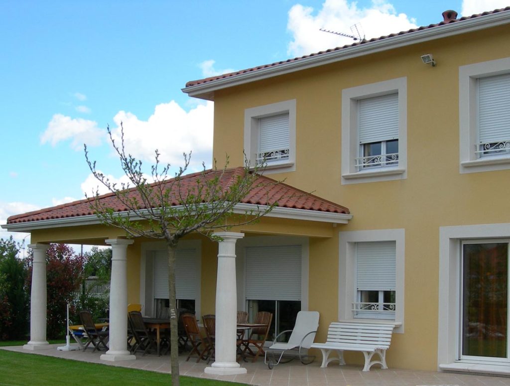 Colonne Toscane monobloc / colonne romaine, gamme Provence - www.pierre ...